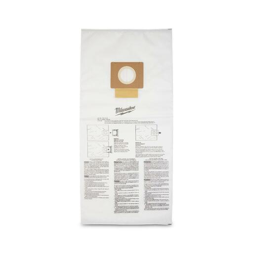 Milwaukee 49901999 5-Pack 45L M18 FUEL Wet/Dry Vac Fleece Bags