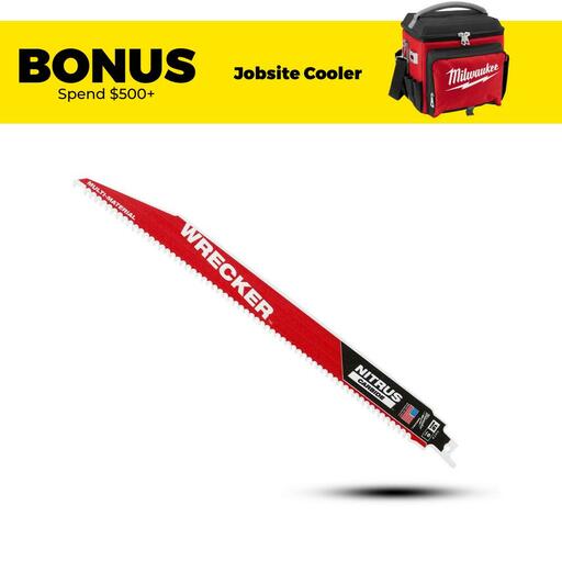 Milwaukee 48005273 300mm (12") 6TPI Sawzall The Wrecker with Nitrus ...
