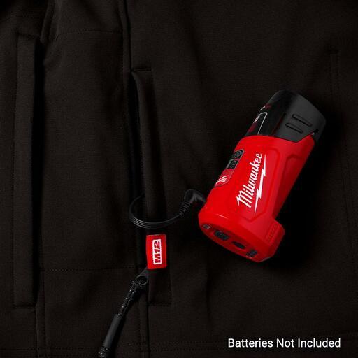 Milwaukee M12THJBLACK0 12V Li-ion Cordless TOUGHSHELL™ Black Heated ...