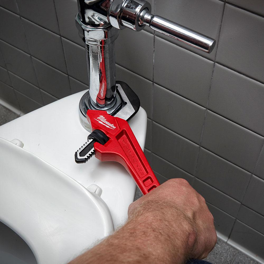 Milwaukee 48227171 Offset Pipe Wrench Steel Hex