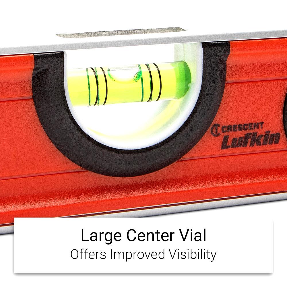 Lufkin LTL1000-02 225mm (9") Composite Torpedo Level