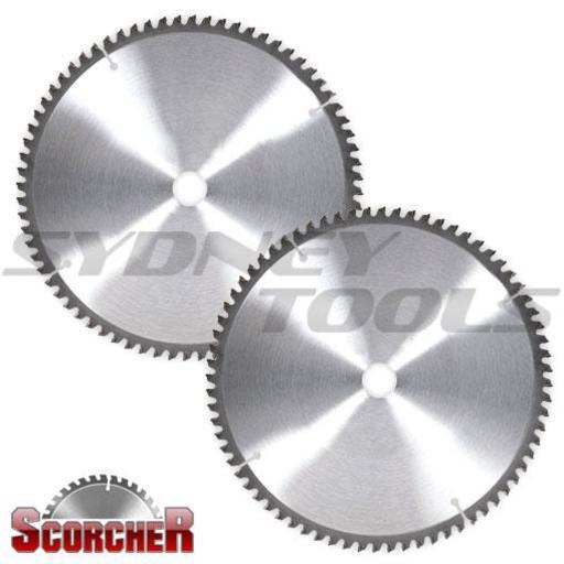 Scorcher 2PACKCLAMBSHELL 2-Pack 305mm (12") 80 & 100 Teeth Wood General ...