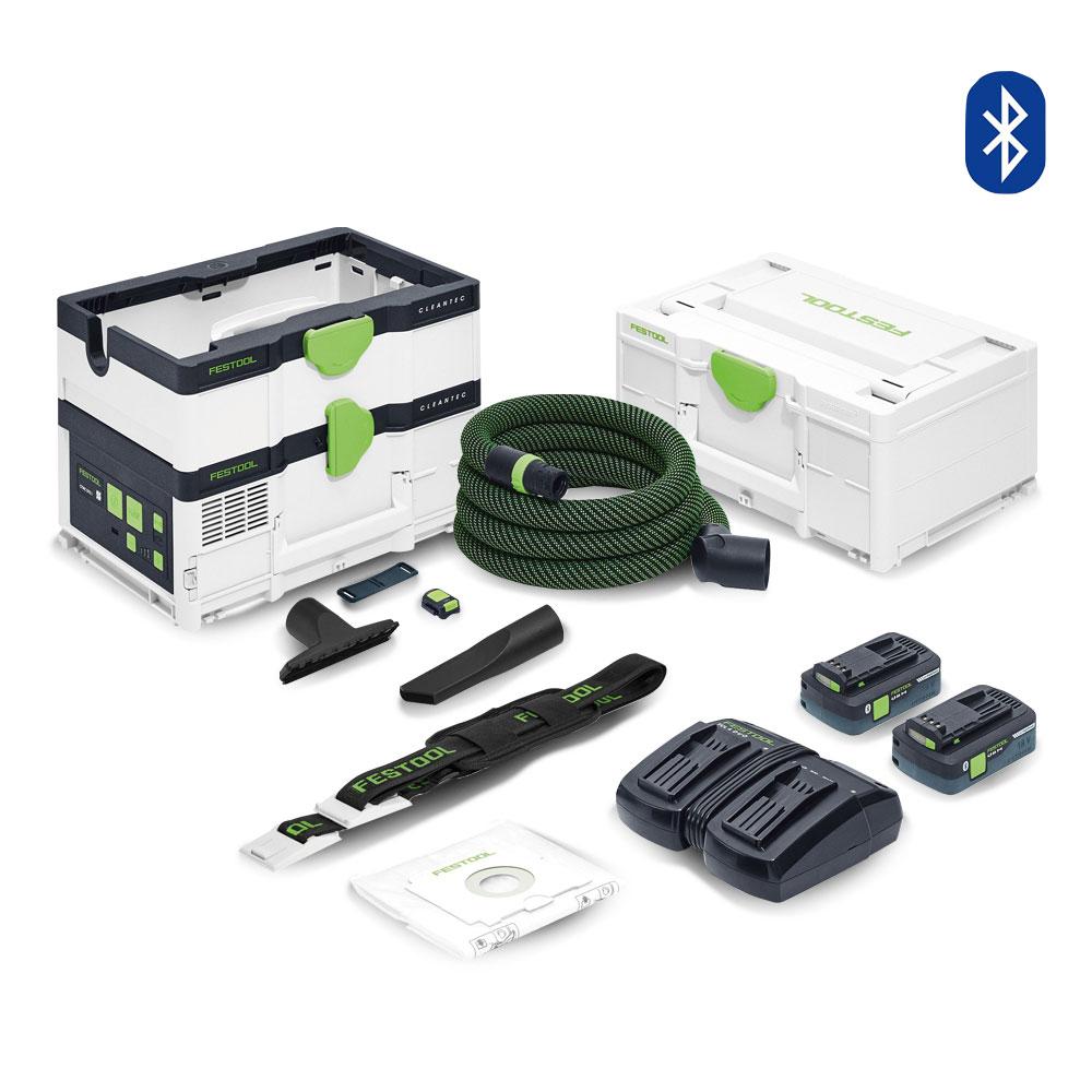 Festool CTMC SYS HPC 4,0 I-Plus (576942) 36V 4.0Ah (18V x 2) Li-ion ...