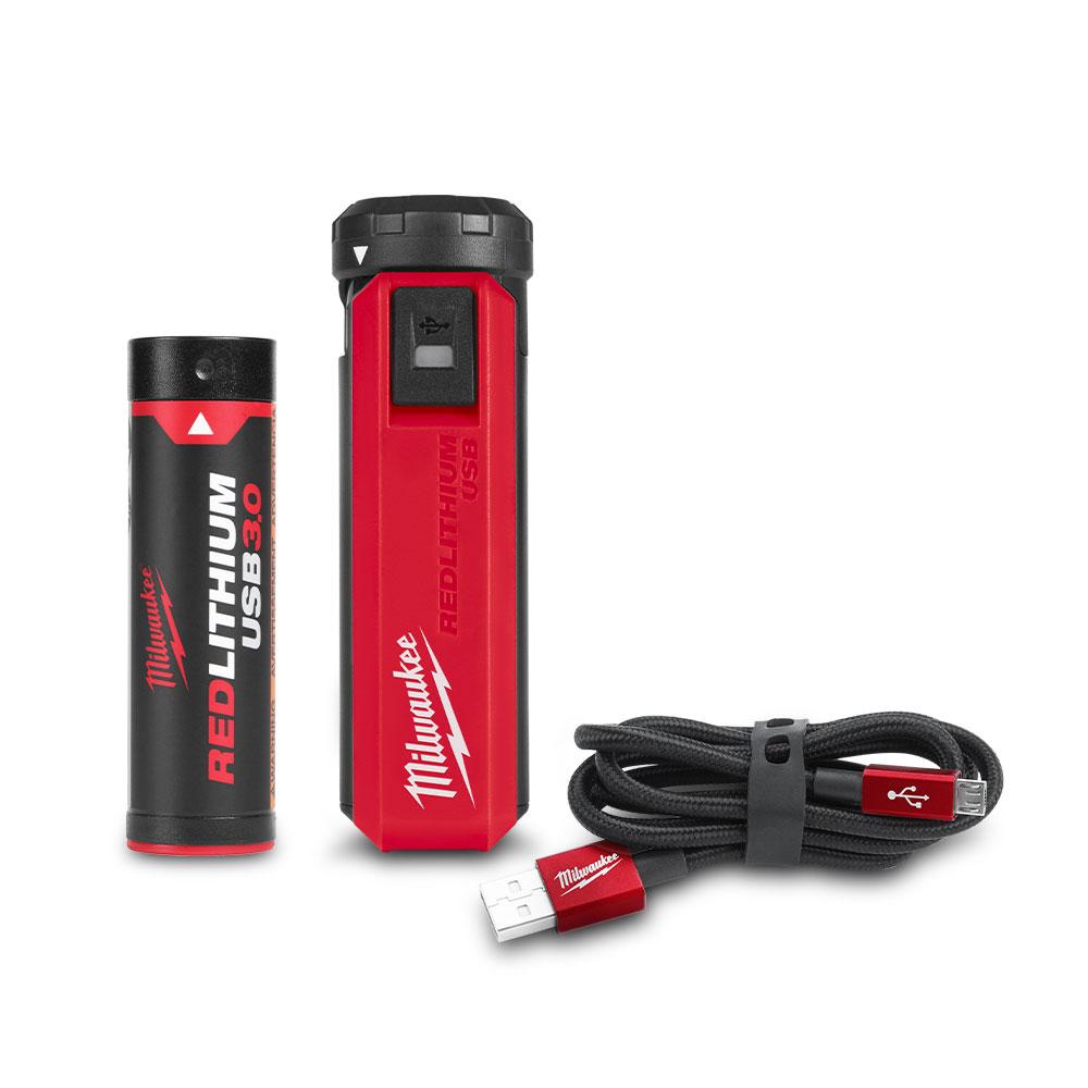 Milwaukee L4PPS301 REDLITHIUM USB Rechargeable Portable Power Source ...