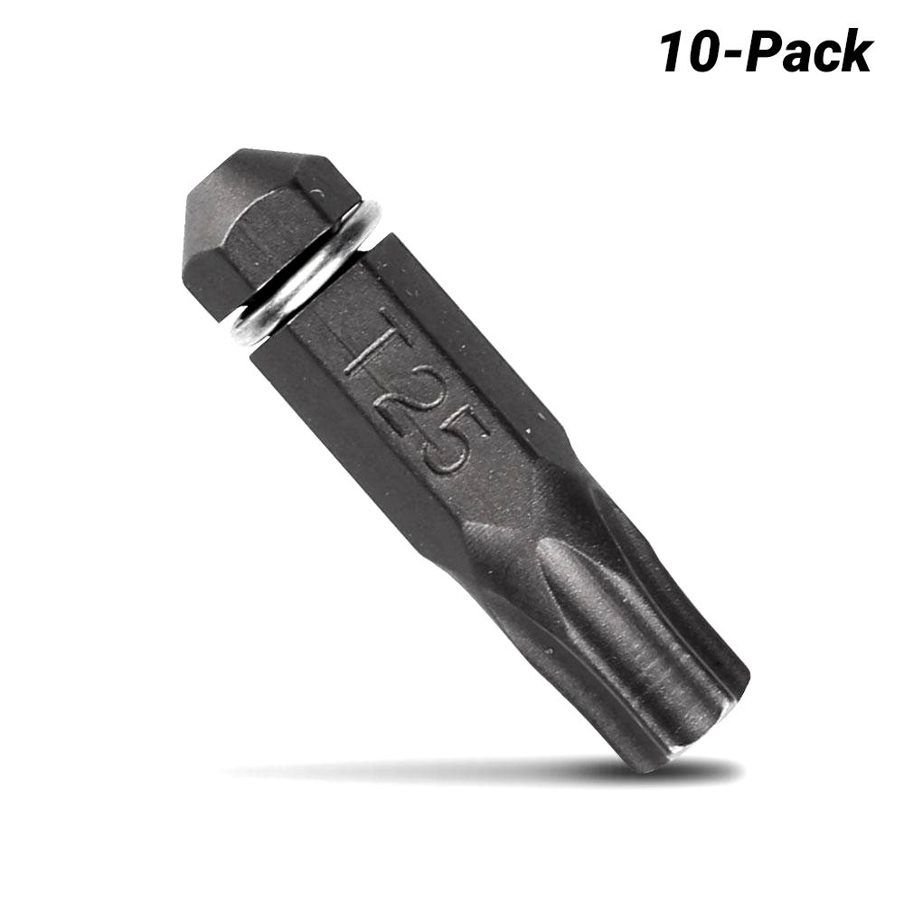 Simpson Strong-Tie BITTX25-RC10 10-Pack T-25 6-Lobe Quik Drive Drive Bit