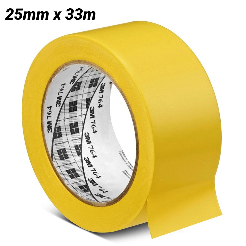 3M 70006279320 25mm x 33m 764 Yellow General Purpose Vinyl Tape