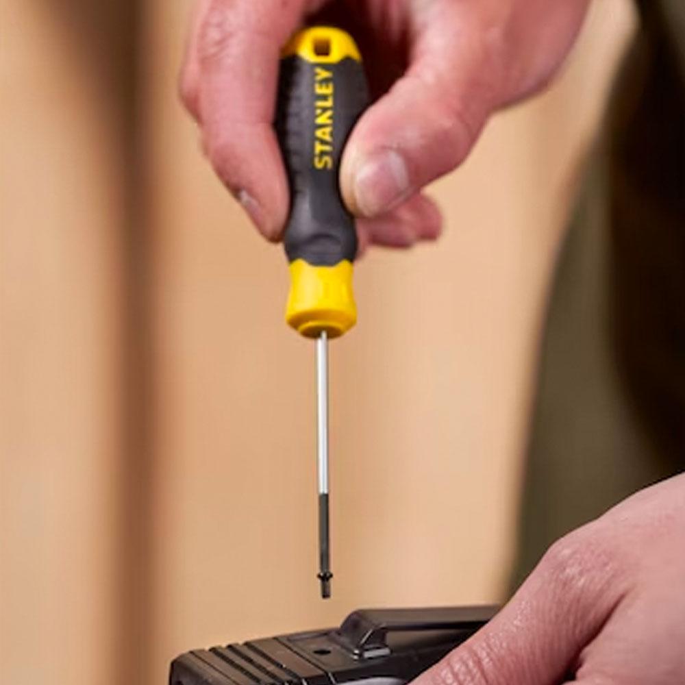 Stanley STHT16152-0 3.5mm x 75mm Cushion Grip Slotted Screwdriver