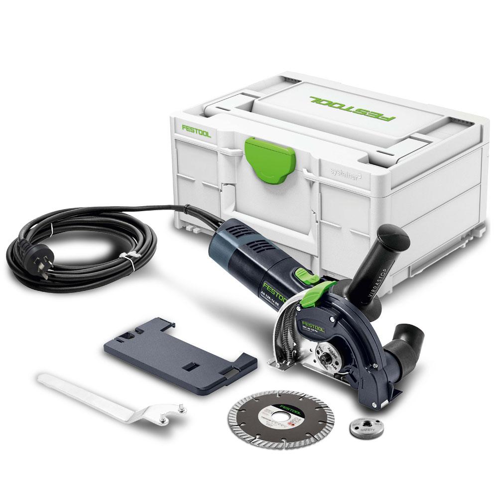 Festool DSC-AG 125 FH-Plus (576554) 1400W 125mm (5") Freehand Diamond ...