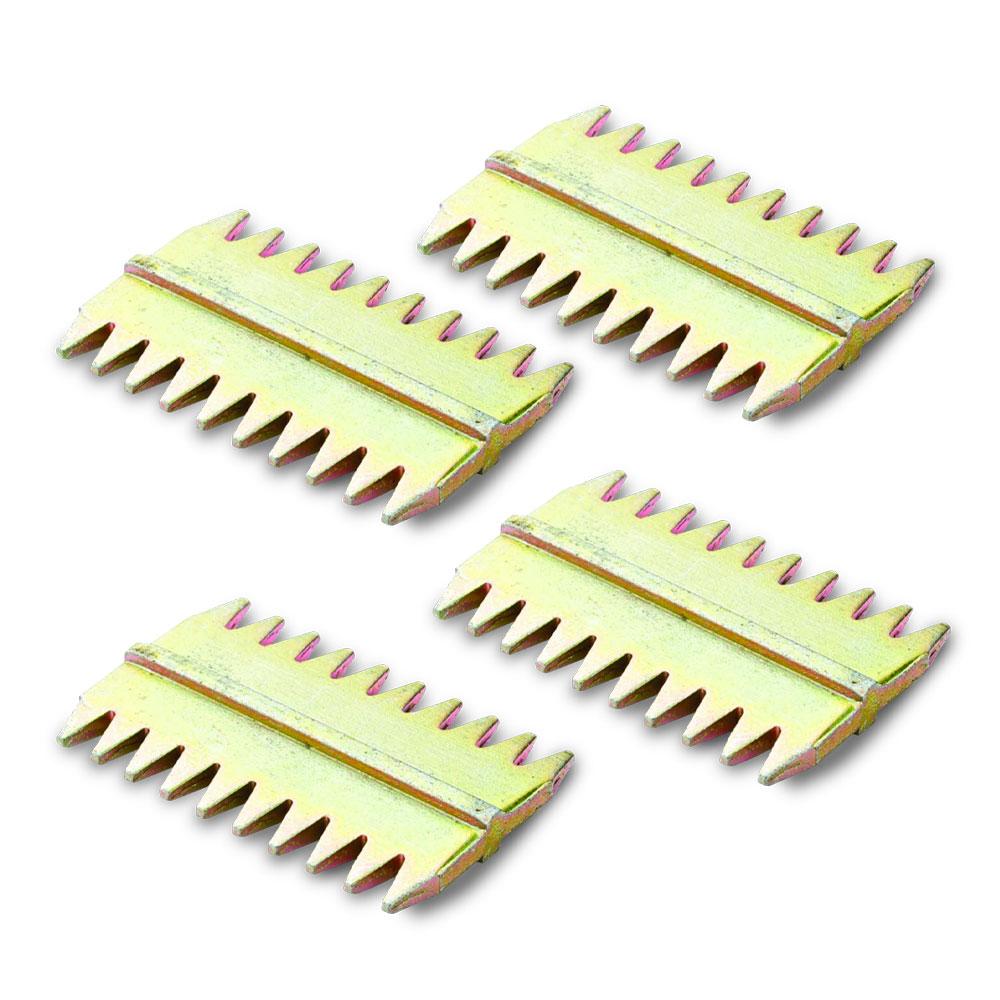 OX Tools OX-P080750 4-Pack 50mm Scutch Combs