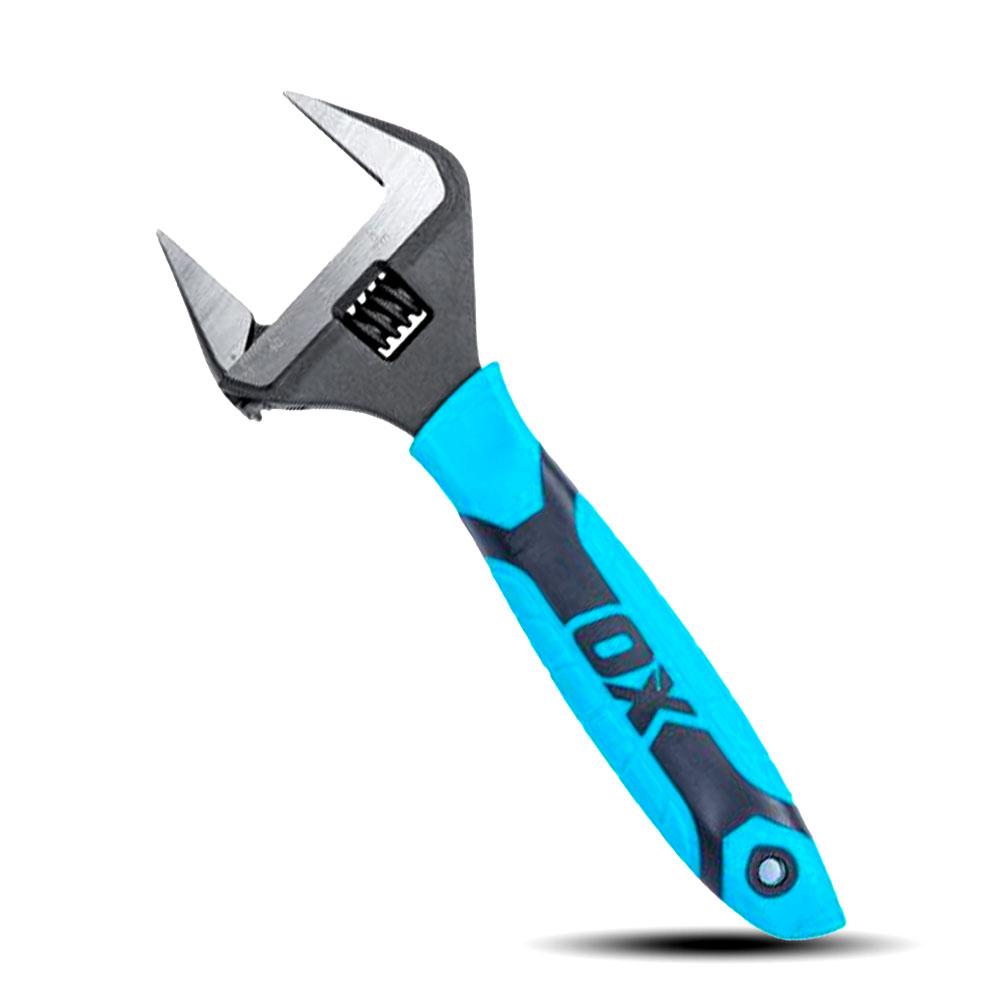 OX Tools OX-P324610 250mm (10") Ultra Wide Jaw Adjustable Wrench