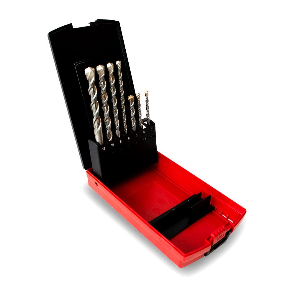 Milwaukee 4932352339 7pce SDS Plus M2 2-Cut Drill Bit Set
