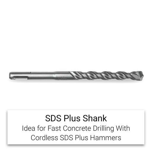 Milwaukee 4932352339 7pce SDS Plus M2 2-Cut Drill Bit Set