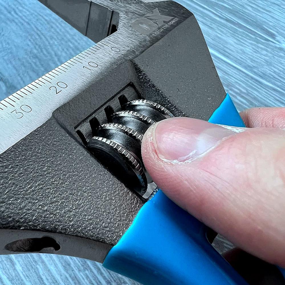 OX Tools OX-P560507 180mm (7") Extra Wide Jaw Adjustable Stubby Wrench