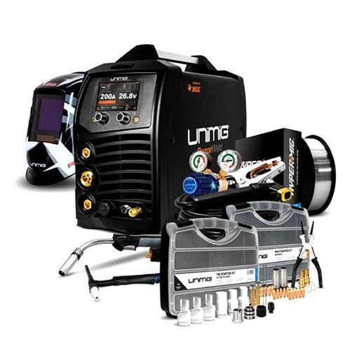 UNIMIG U12002K 240V 9.0kVa RAZOR TIG 200 AC/DC Welder
