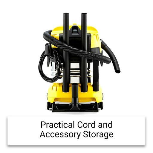 Karcher WD 4 S (1.628-256.0) 1300W 30L Wet & Dry Vacuum Cleaner