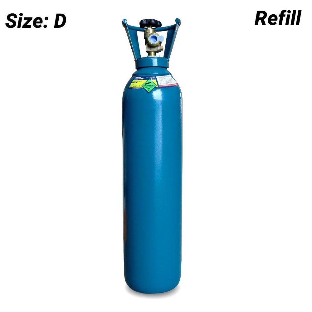 SpeedGas ARDRP D Size Pure Argon - Refill Only