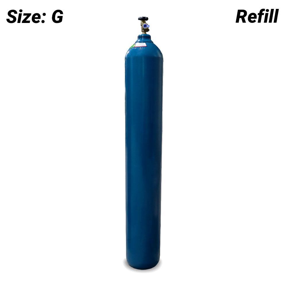 SpeedGas ARGRP Size G Pure Argon - Refill Only