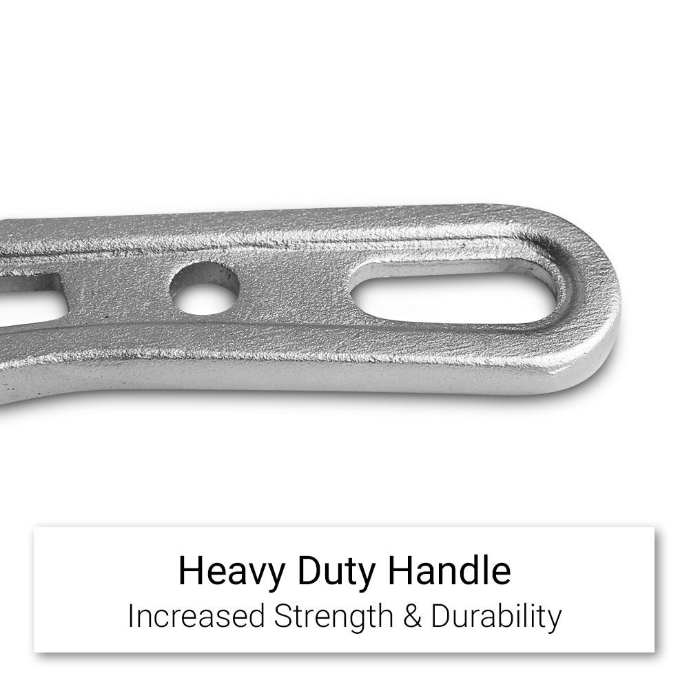 Daytona DSWJ200 135mm (5-1/2") Wide Jaw Adjustable Stubby Wrench