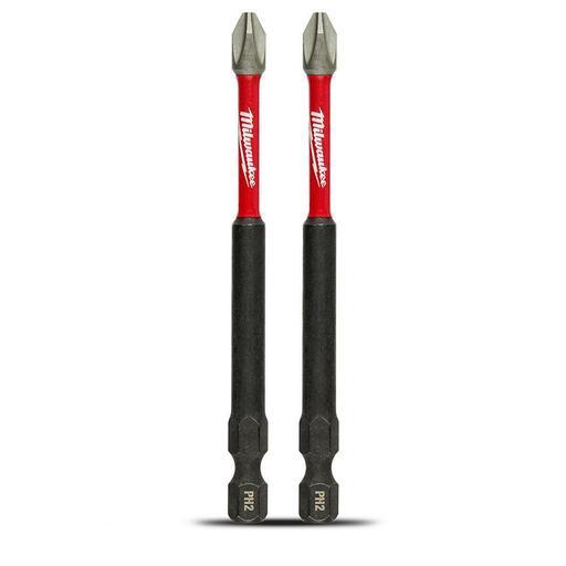 Milwaukee 48324662 2-Pack SHOCKWAVE™ Phillips #2 (3-1/2") x 89mm Power ...