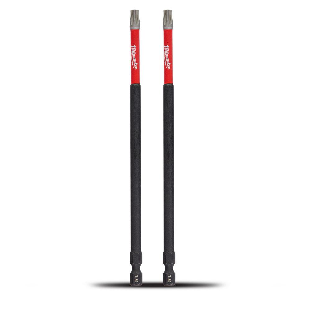Milwaukee 48324390 2-Pack SHOCKWAVE™ Torx T30 (6") x 150mm Power Impact ...