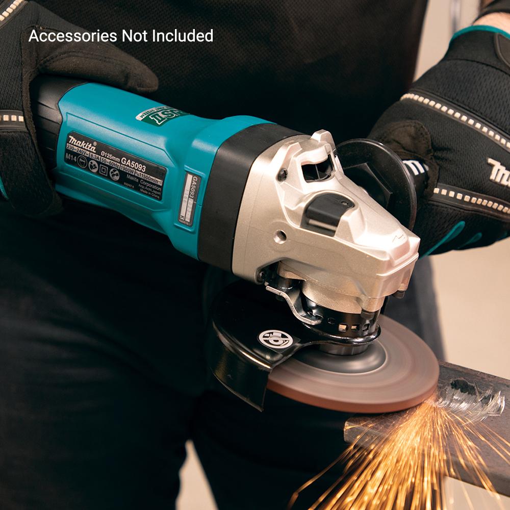 Makita GA5093X01 1900W 125mm (5“) Paddle Switch Angle Grinder