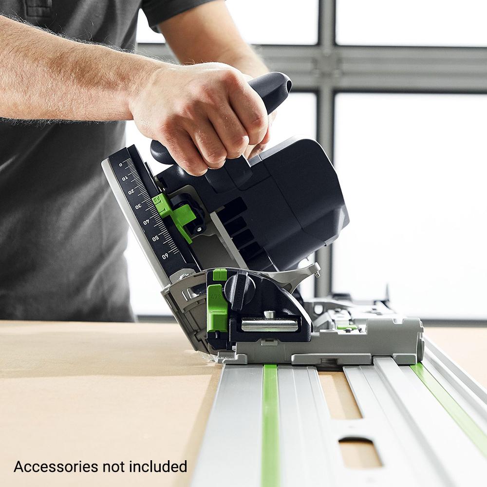 Festool TS 60 KEBQ-Plus (576723) 1500W 168mm (6-1/2") Brushless Plunge ...