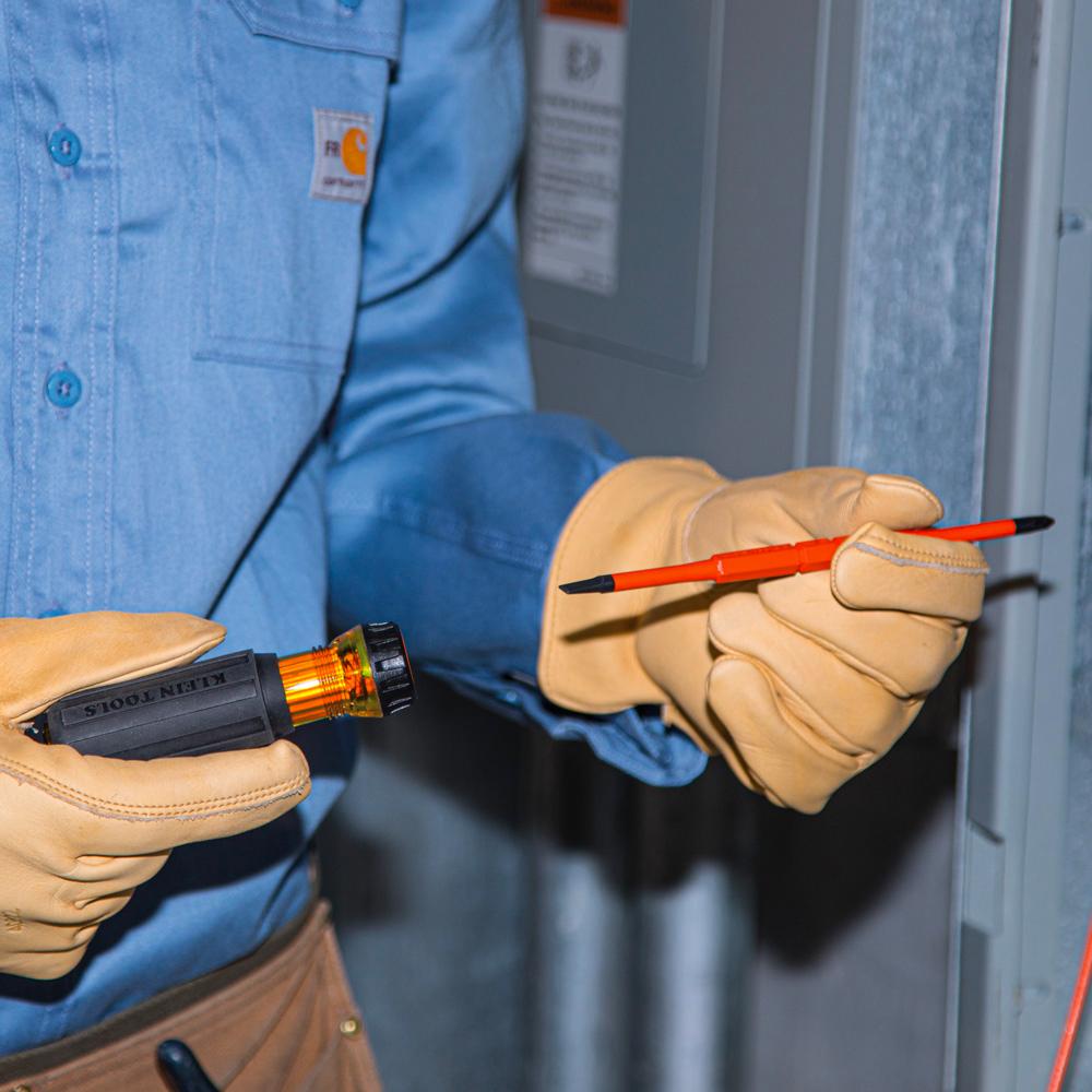 Klein A-32288 8-in-1 1000V Insulated Interchangeable Screwdriver Set