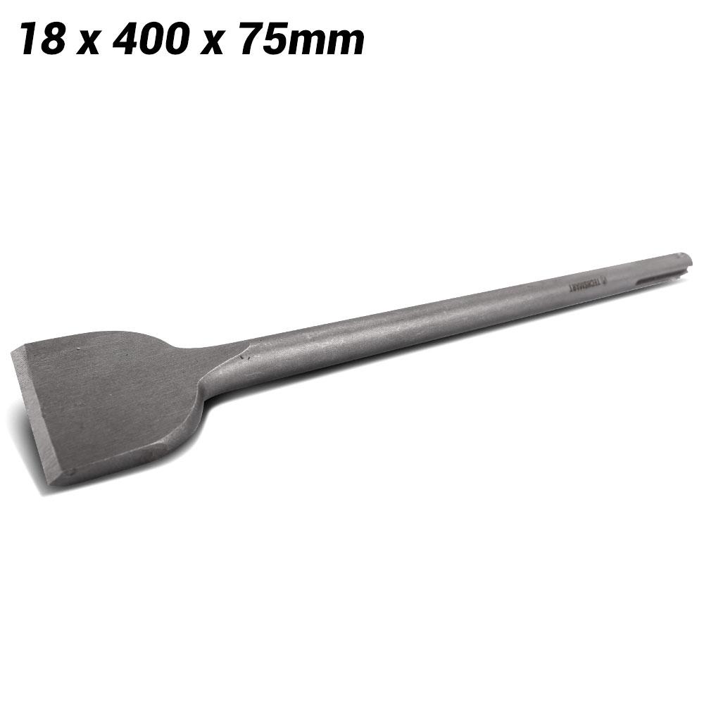 Techsmart TMC4001875 18mm x 400mm x 75mm SDS Max Chisel