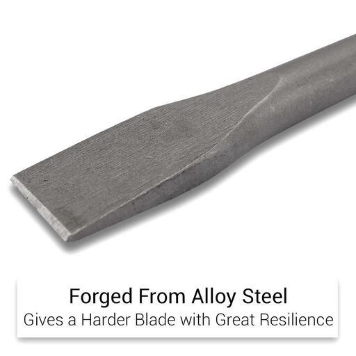 Techsmart TMFC40018 18mm x 400mm x 25mm SDS Max Flat Chisel