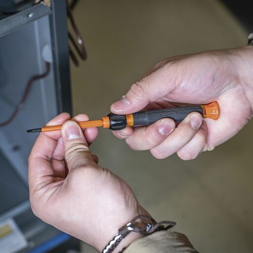 Klein A-32581INS 2-in-1 PH & Slotted Multi-Bit Electronics Screwdriver