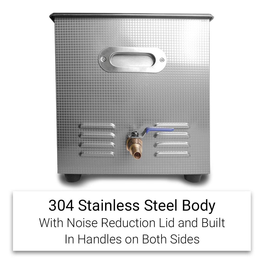 Industek ICLE10L+2xCT-GWU-5L 240W 220V 10L Digital Timer Stainless ...