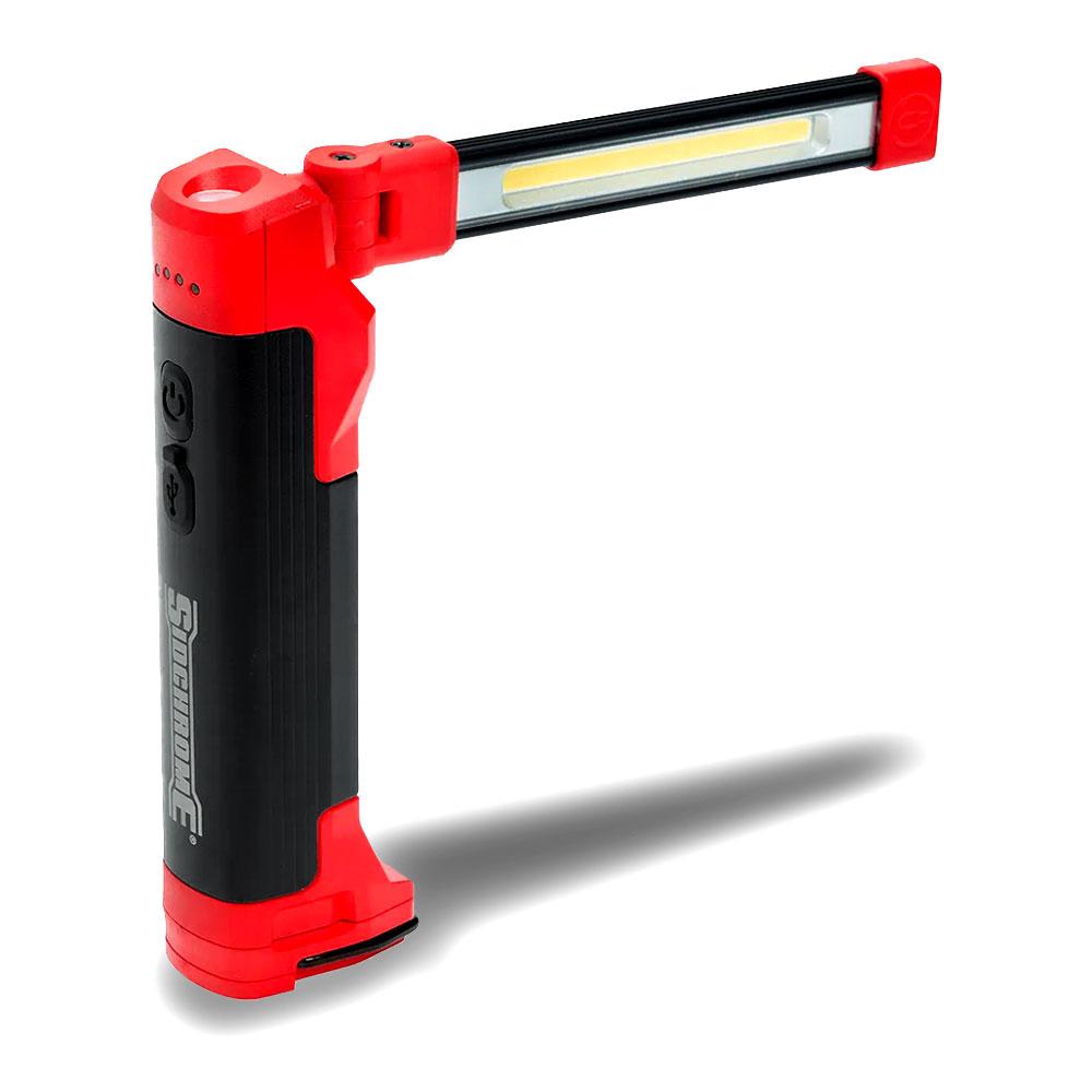 Sidchrome SCMT65200 3.7V 400 Lumens Rechargeable Articulating Worklight
