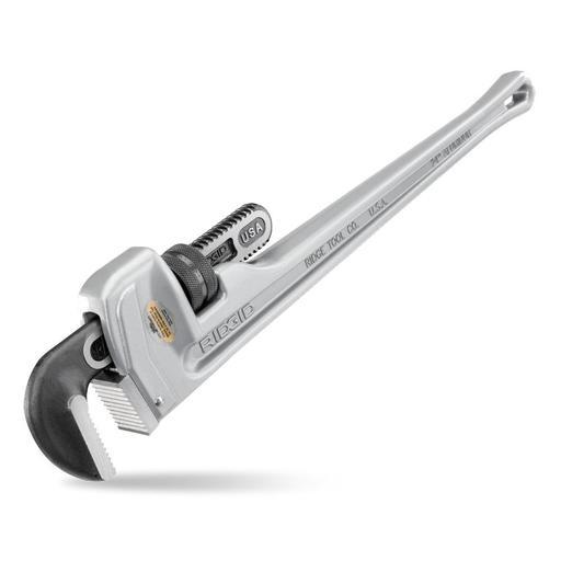 Ridgid 824 (31105) 600mm Aluminium Straight Pipe Wrench