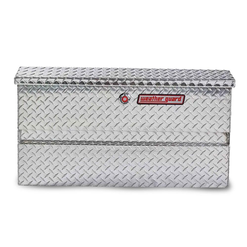Weather Guard CH10001-CL 900 x 600 x 500mm Aluminium Storage Flat Lid ...