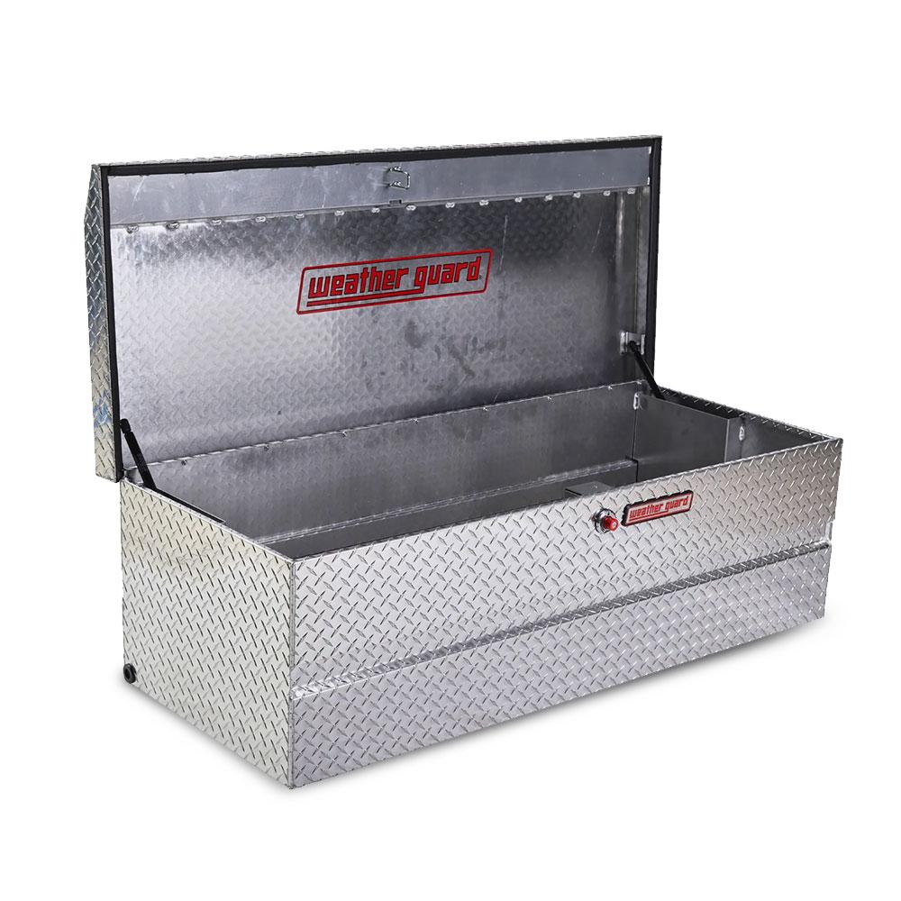Weather Guard CH10005-CL 1500 X 600 X 500mm Aluminium Storage Flat Lid ...