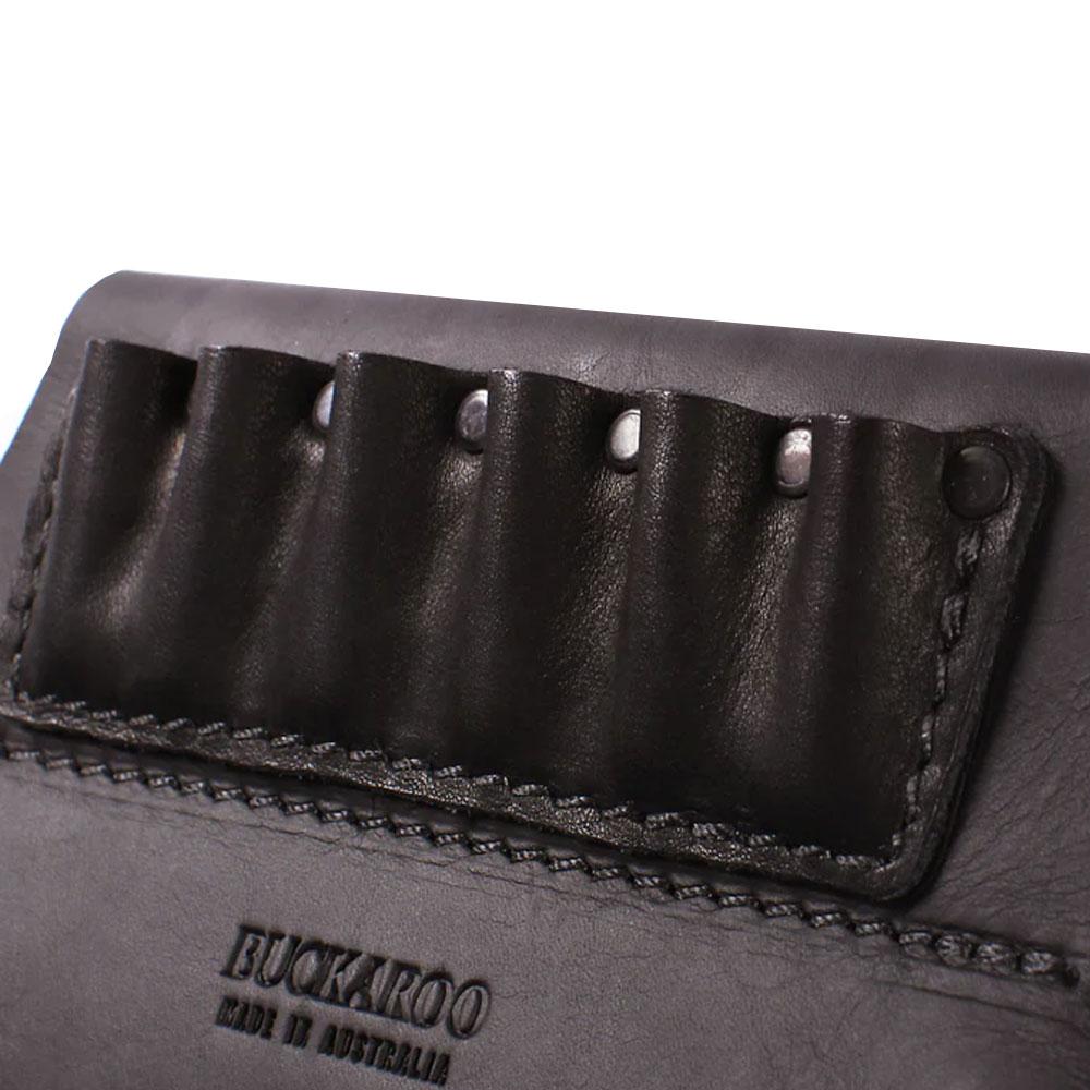 Buckaroo BB2 Bespoke 02 Black Leather Pouch