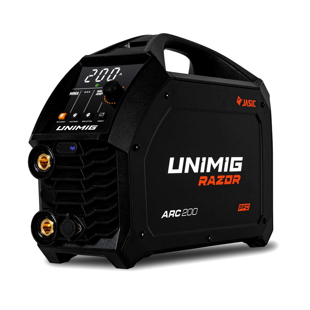 UNIMIG U13003K 240V 9.0kVA RAZOR ARC 200 PFC Welder