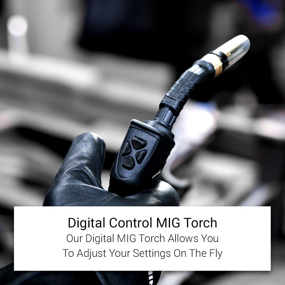 UNIMIG U11007K 240V RAZOR 3-in-1 Multi 175 MIG/TIG/STICK Welder