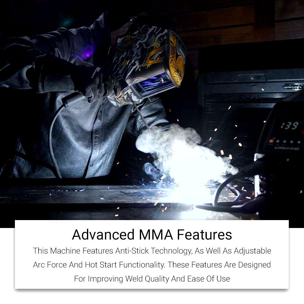 UNIMIG U11007K 240V RAZOR 3-in-1 Multi 175 MIG/TIG/STICK Welder