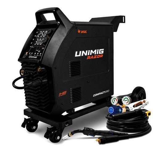 UNIMIG U11010K 240V RAZOR Compact 3-in-1 Multi 250 MIG/TIG/STICK Welder