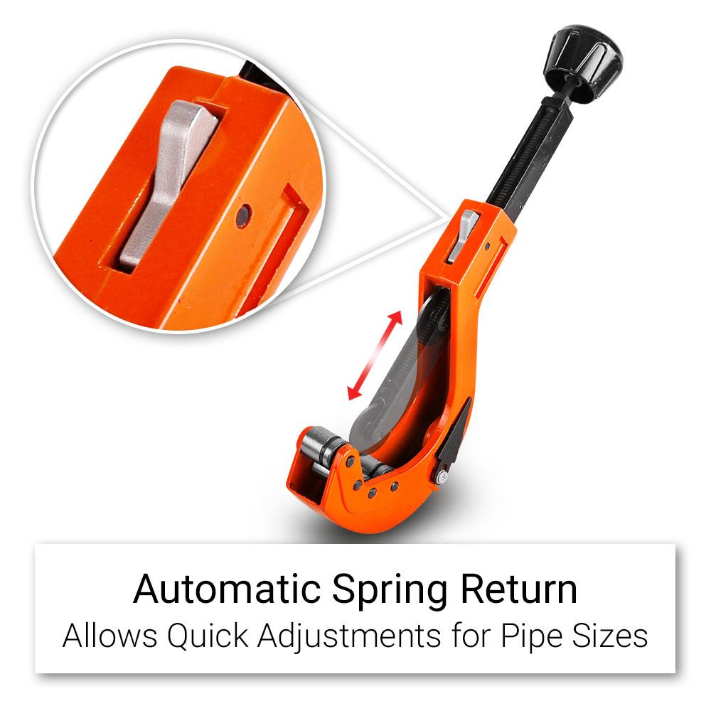 Techsmart TQA64 6-64mm (1/4" - 2-1/2") Quick Action Tube Cutter