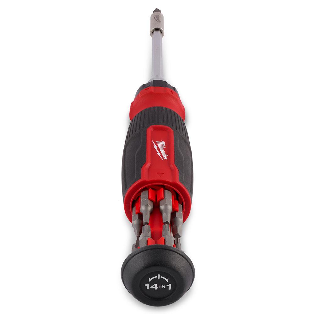 Milwaukee 48222903 14-in-1 Ratcheting Multi-Bit Screwdriver