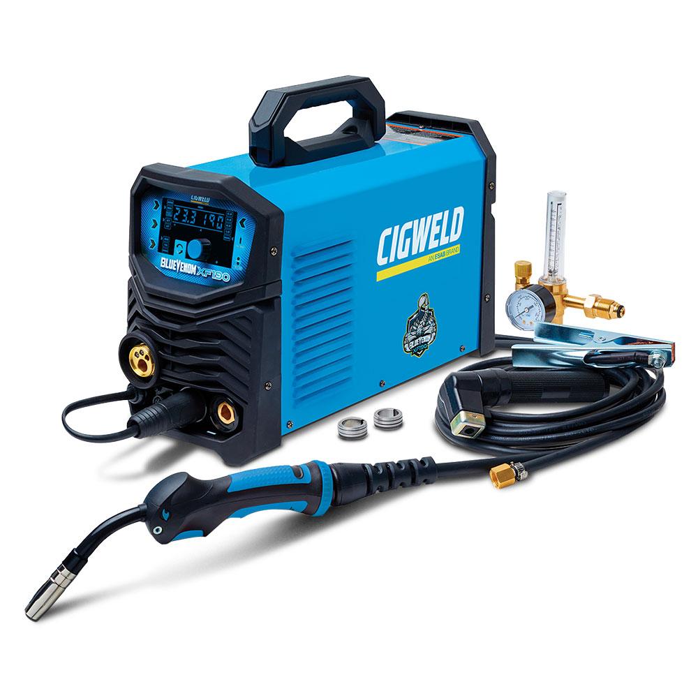 Cigweld W1400190 (XF190) BlueVENOM 3-in-1 Multi Process Welding Inverter With MIG Plate ...