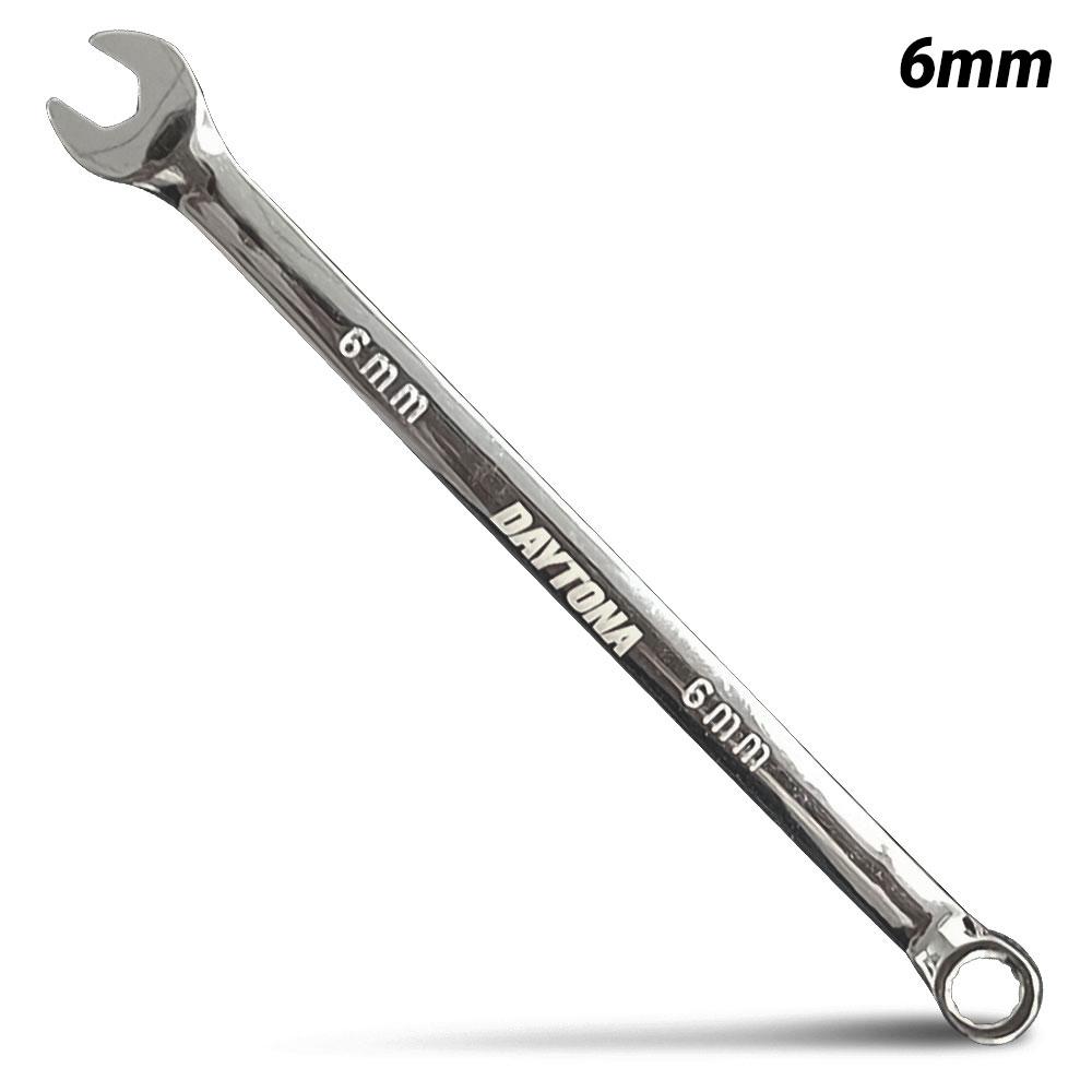 [Pre-Order] Daytona DVS6 6mm Metric Extra Long Combination Spanner V Groove
