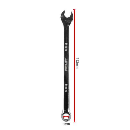 Daytona DVS8 8mm Metric Extra Long Combination Spanner V Groove