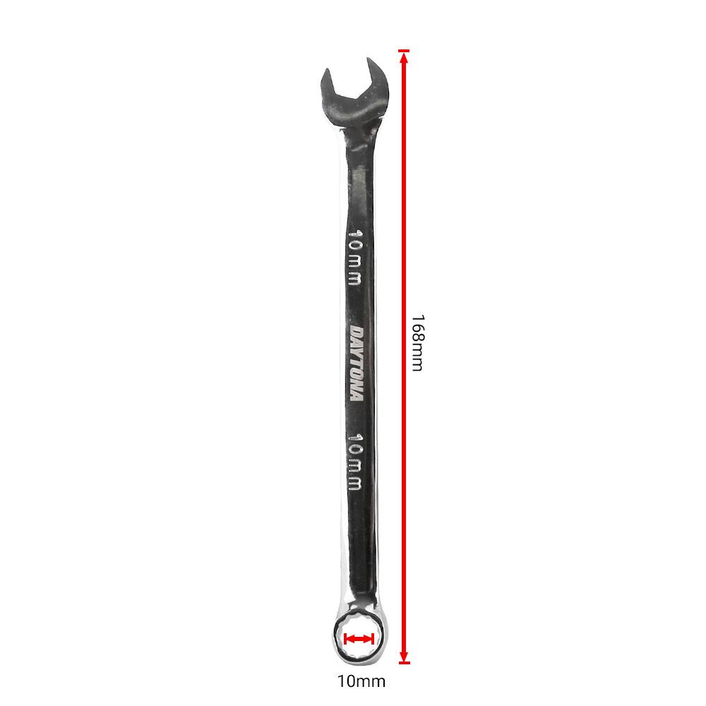 Daytona DVS10 10mm Metric Extra Long Combination Spanner V Groove