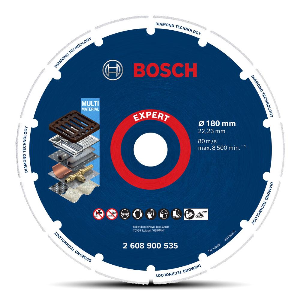 Bosch 2.608.900.535 EXPERT 180mm (7") Diamond Metal Cutting Disc Wheel