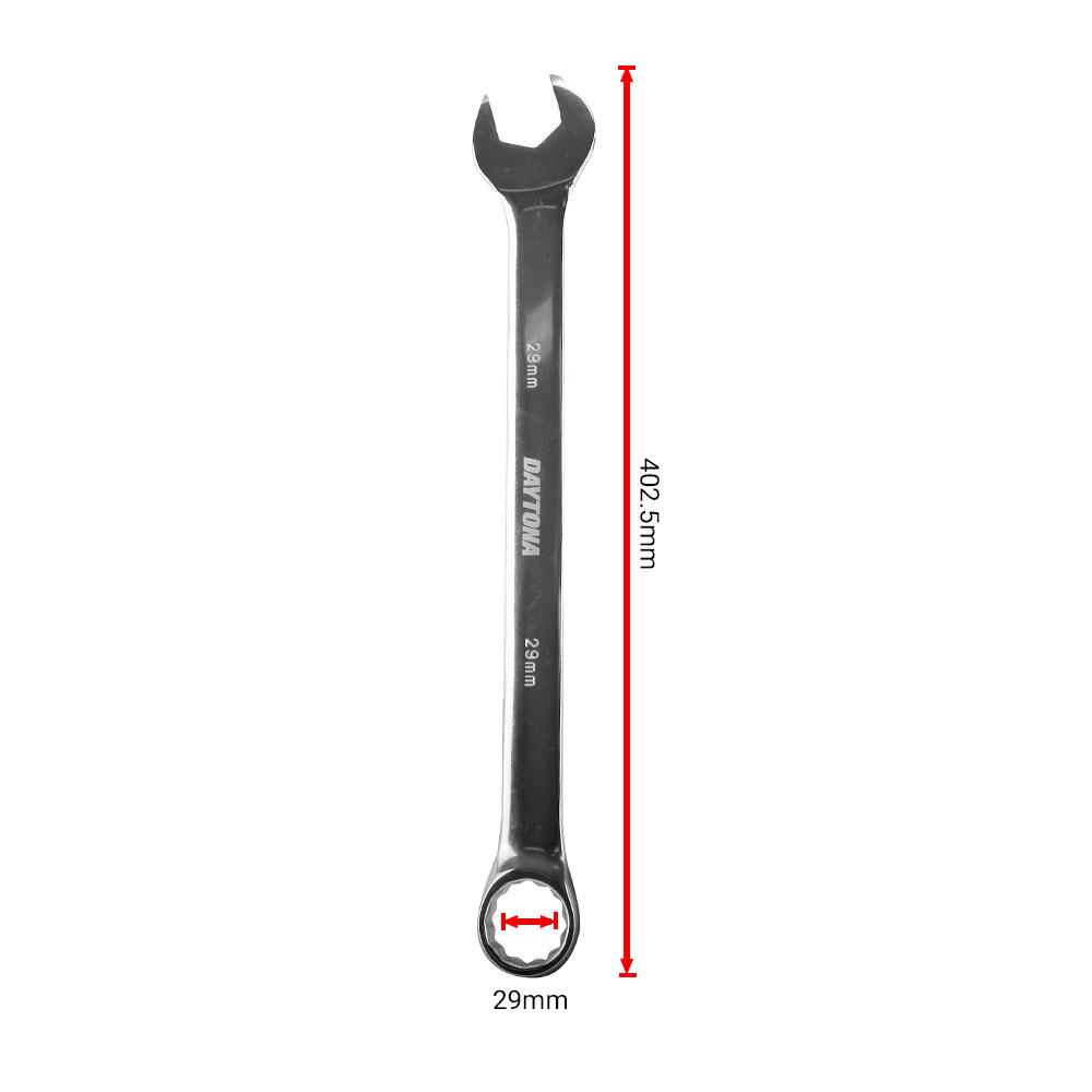Daytona DVS29 29mm Metric Extra Long Combination Spanner V Groove