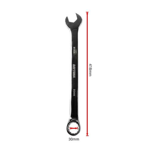 Daytona DVS30 30mm Metric Extra Long Combination Spanner V Groove