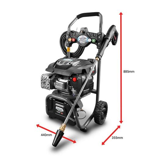 Super Hydro SHY3350H 5.0HP 3350PSI Petrol High Pressure Washer With ...